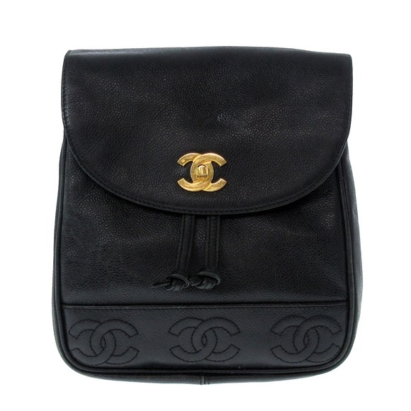 CHANEL | Bags | Chanel Triple Coco Backpack | Poshmark